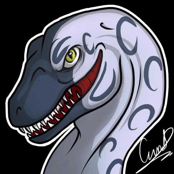 ArtStation - Dinosaur profile pictures