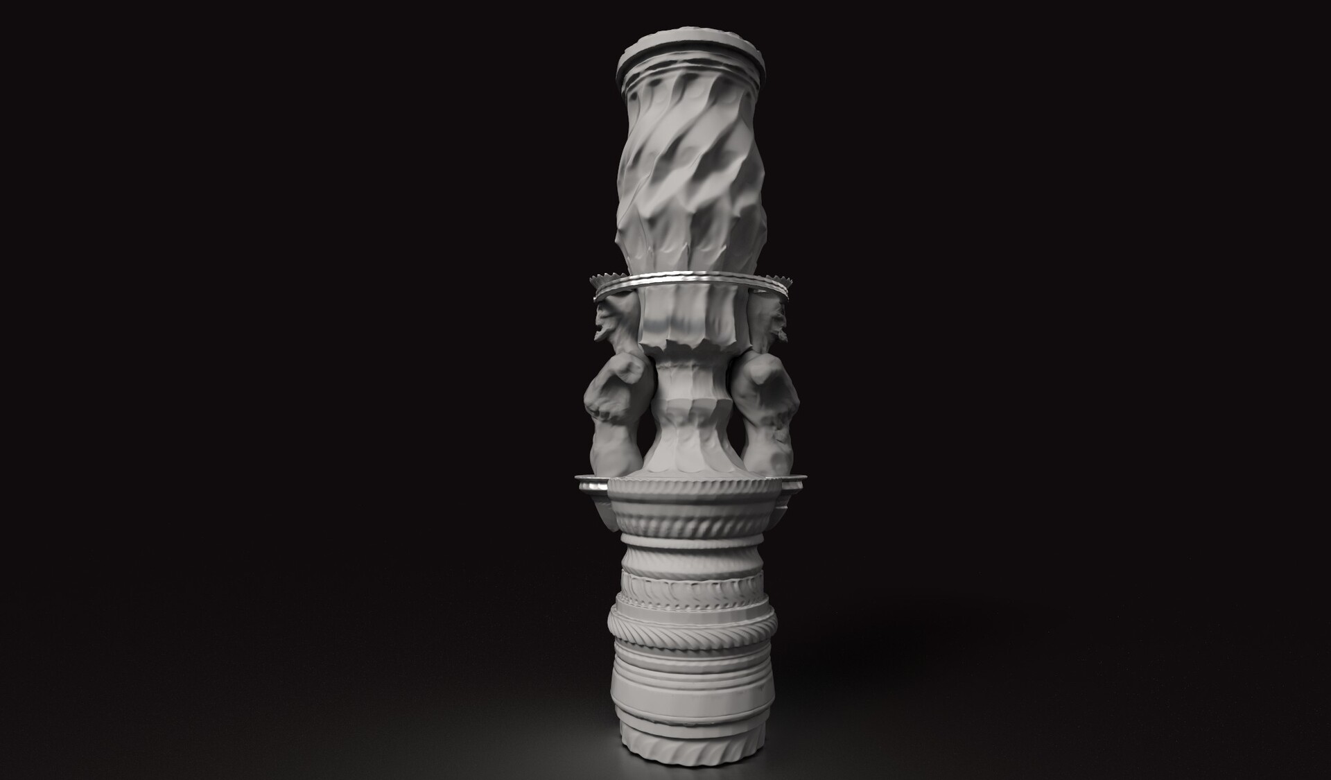 Ethan Olson - Dark Arcane Pillar Concept