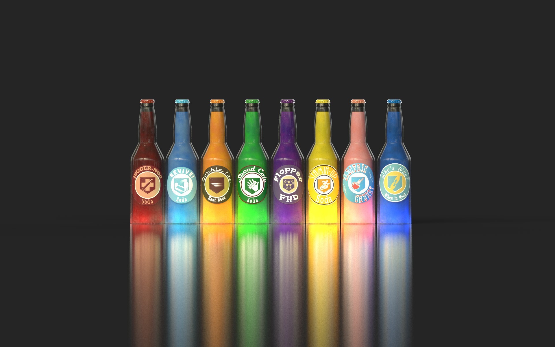 how to make call of duty zombies perk bottles