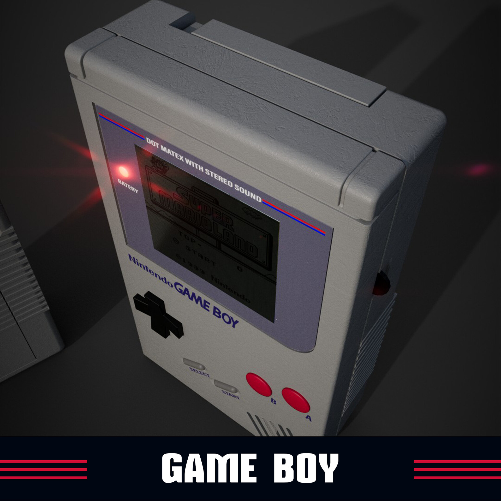 ArtStation - GAME BOY