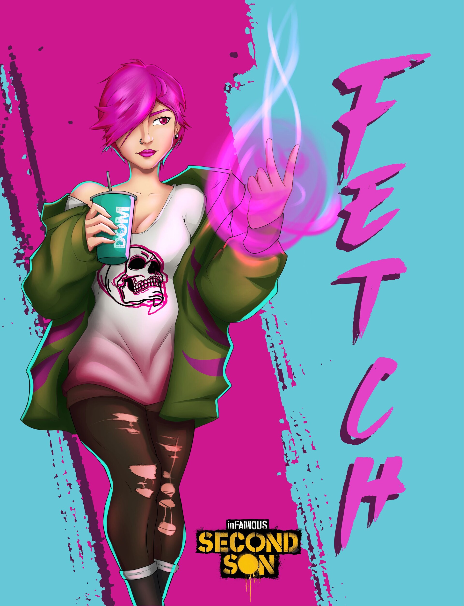 ArtStation - Fetch Walker, Infamous Second Son