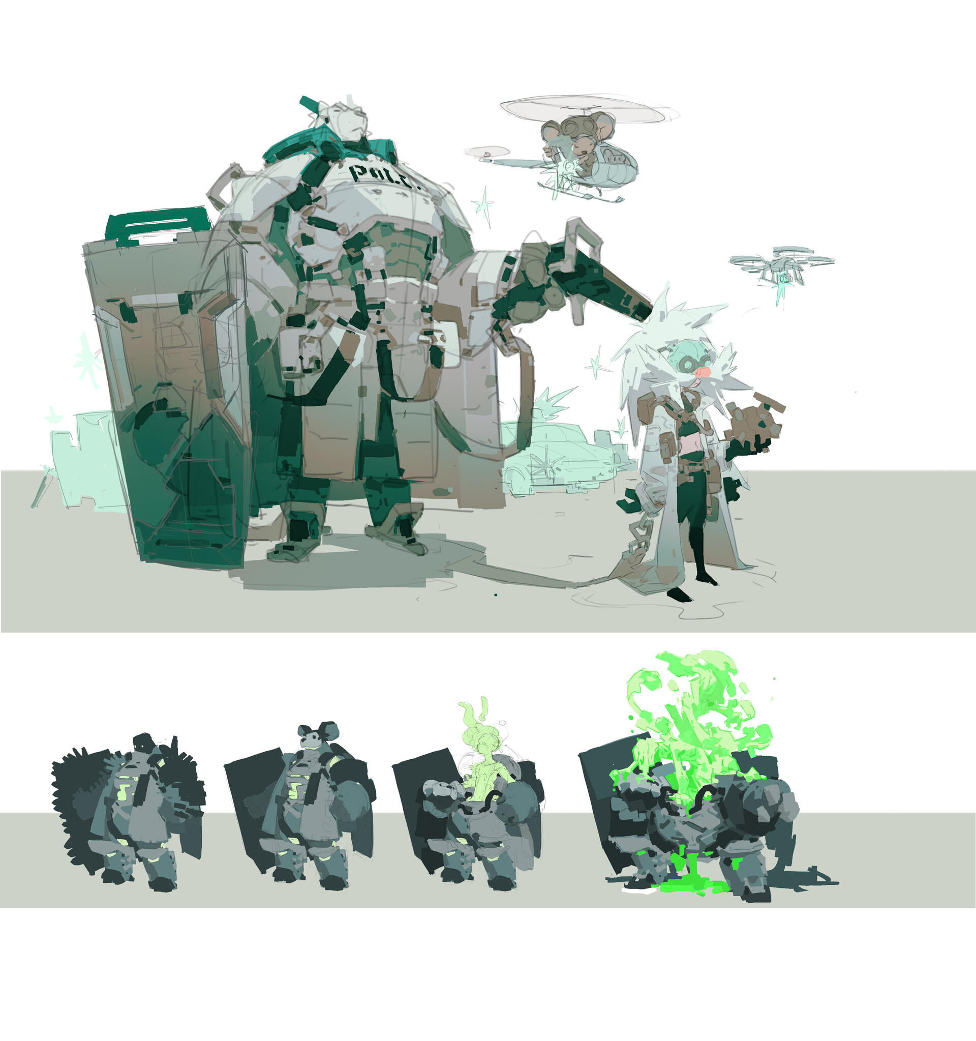 ArtStation - Capturing Bad People - Small Exercise