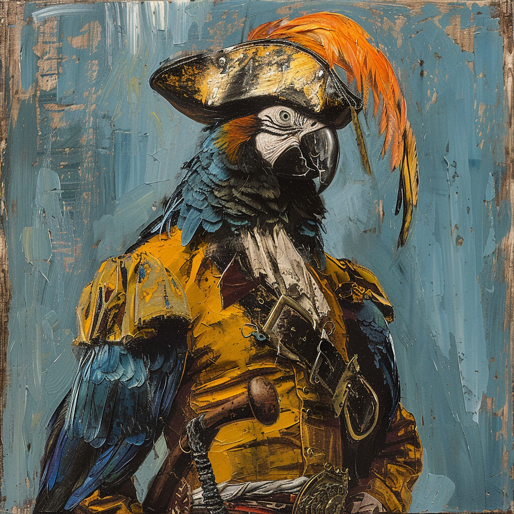 ArtStation - Pirate Parrot