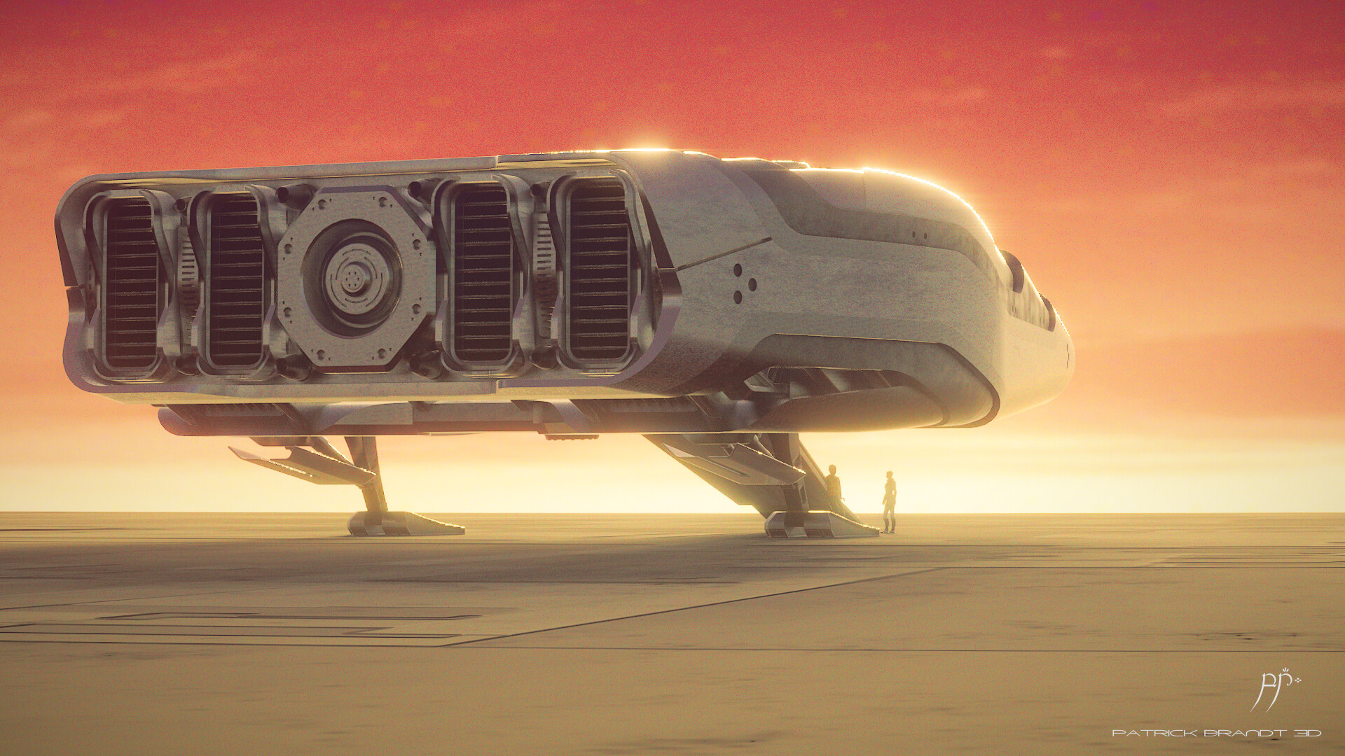 ArtStation - Cirrus K84 StarRunner