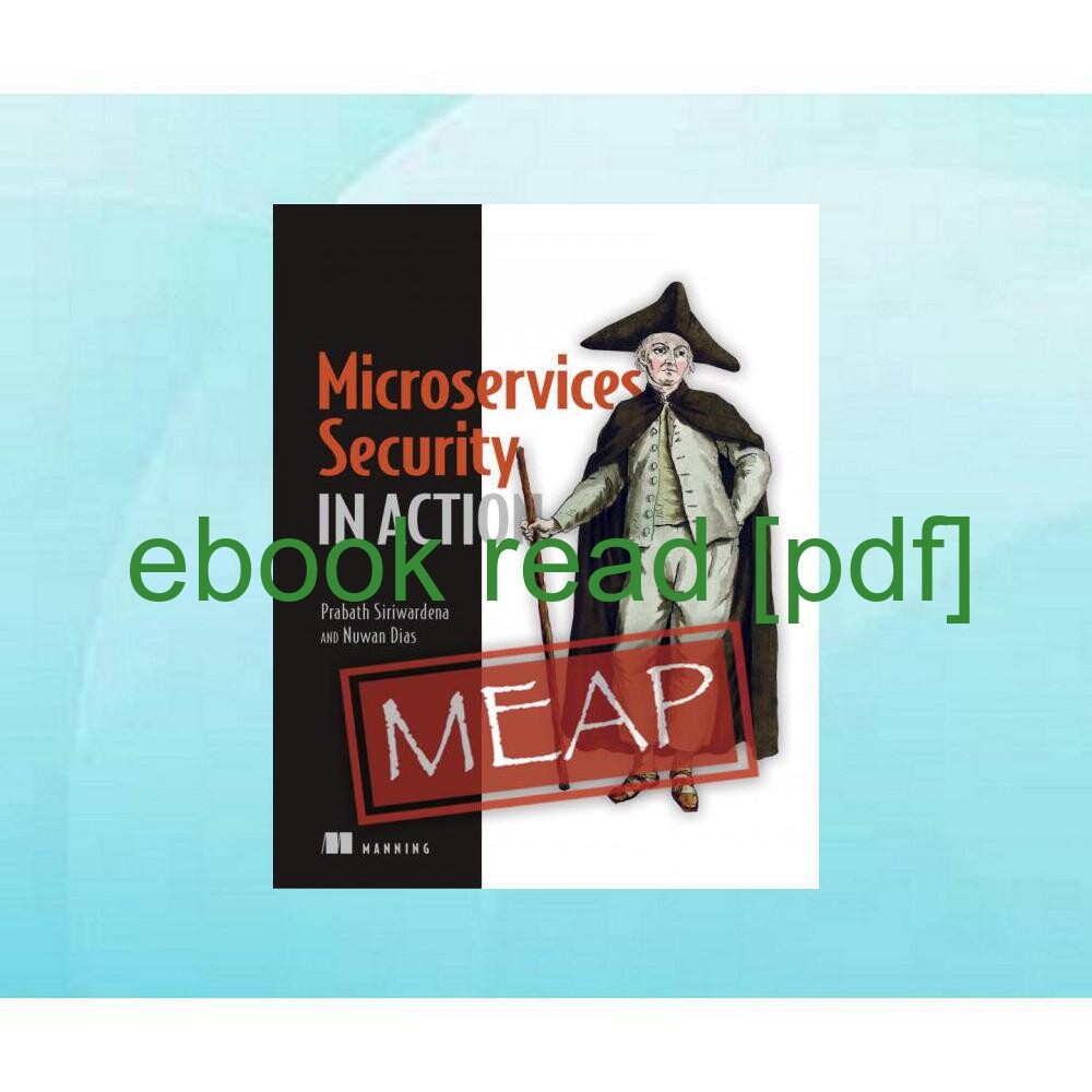 ArtStation - read [ebook] pdf Microservices Security in Action Read Ebook [PDF] By Prabath ...