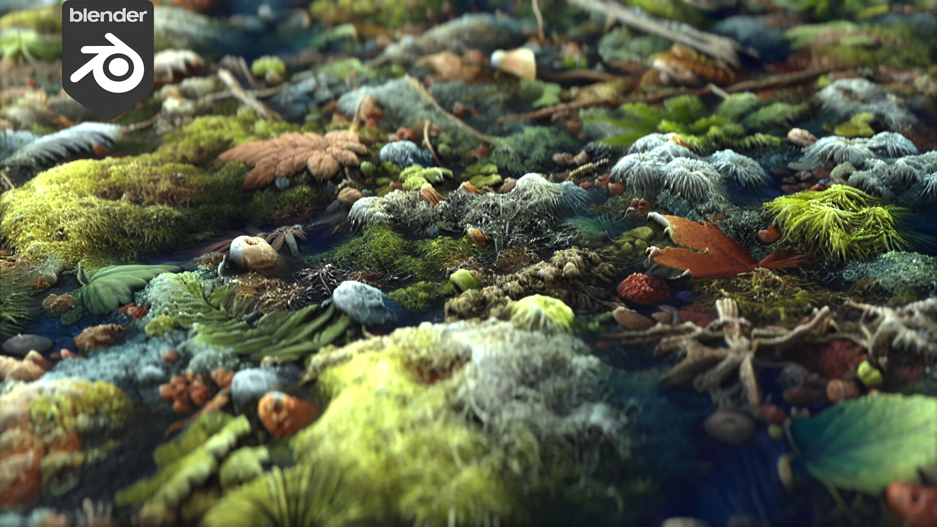 ArtStation - Ground Moss texture