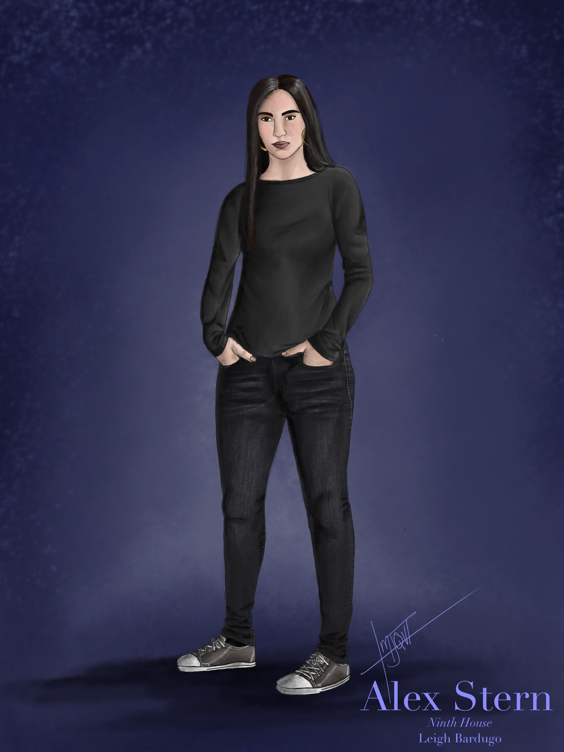 ArtStation - Alex Stern - Ninth House by Leigh Bardugo