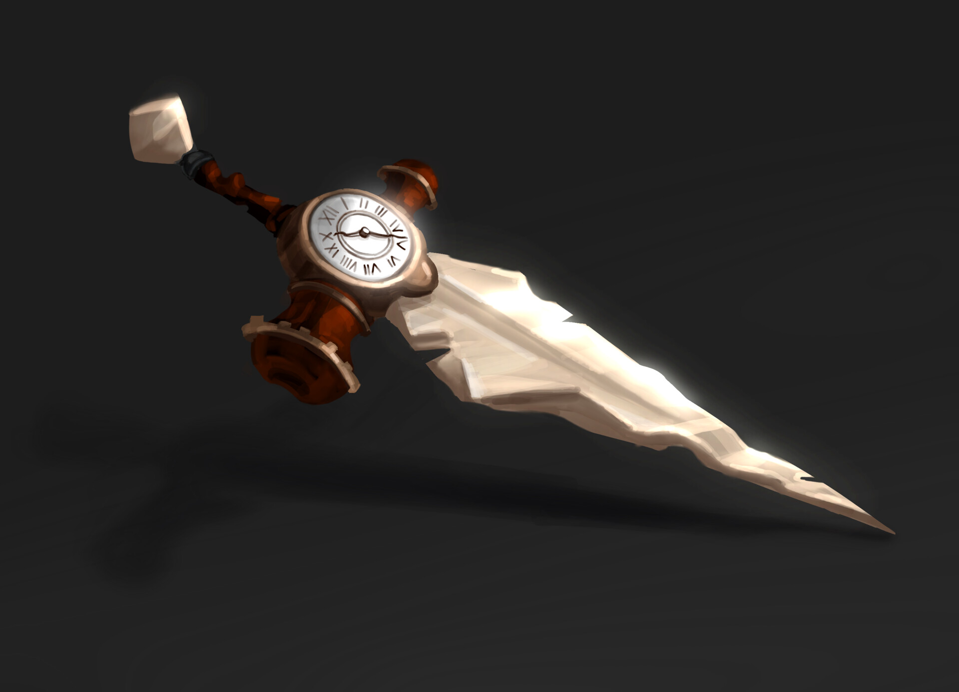ArtStation - Steampunk dagger