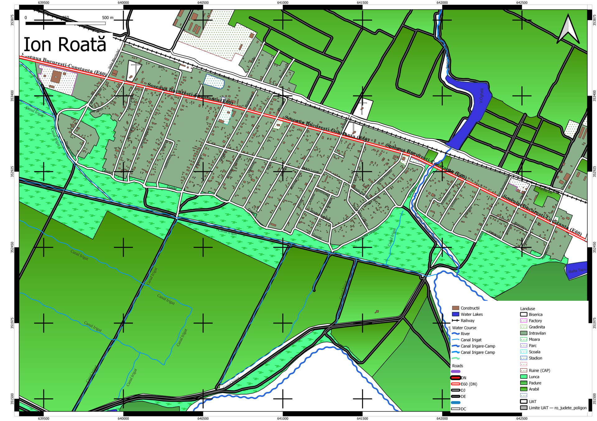 ArtStation - Village Map