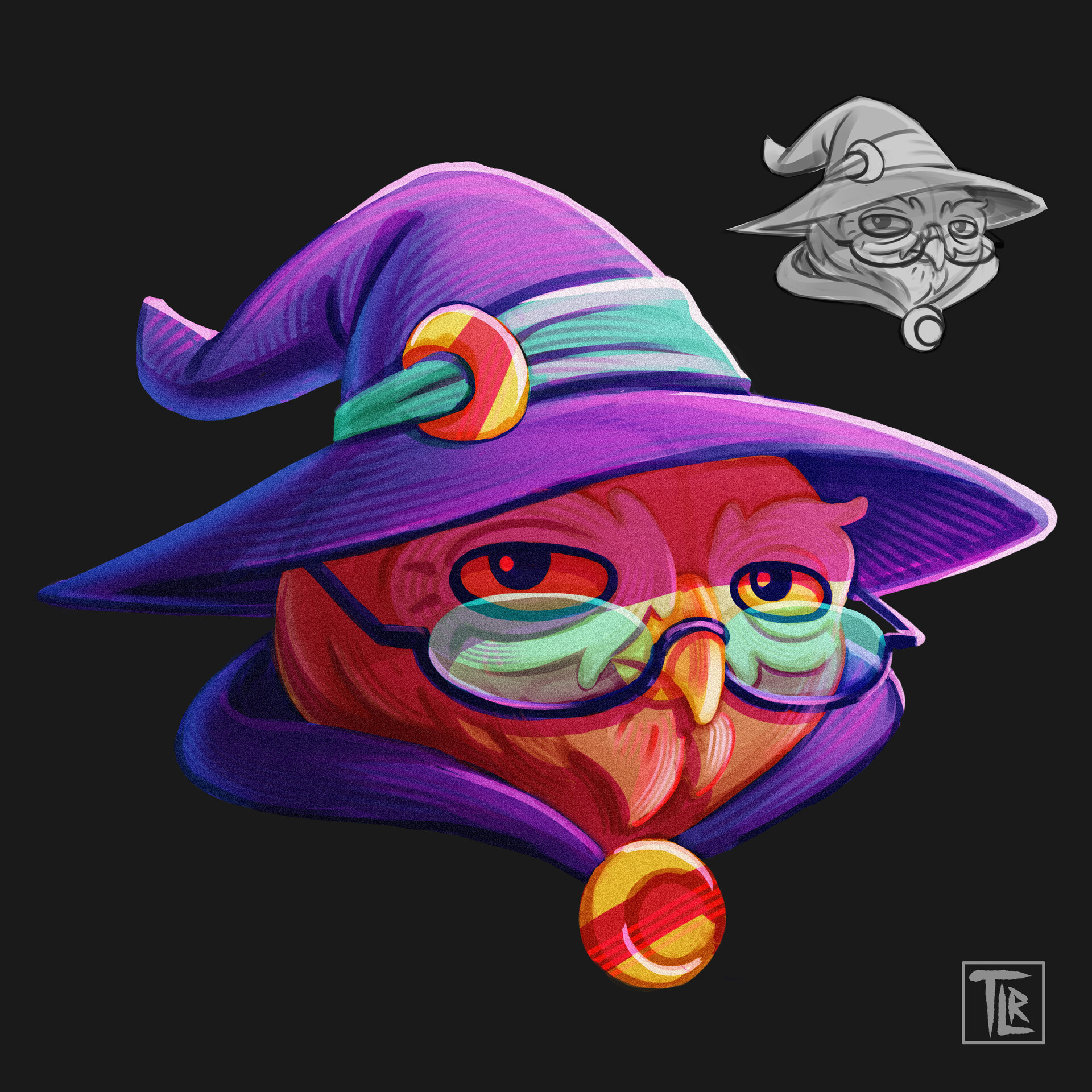 ArtStation - Wizard owl