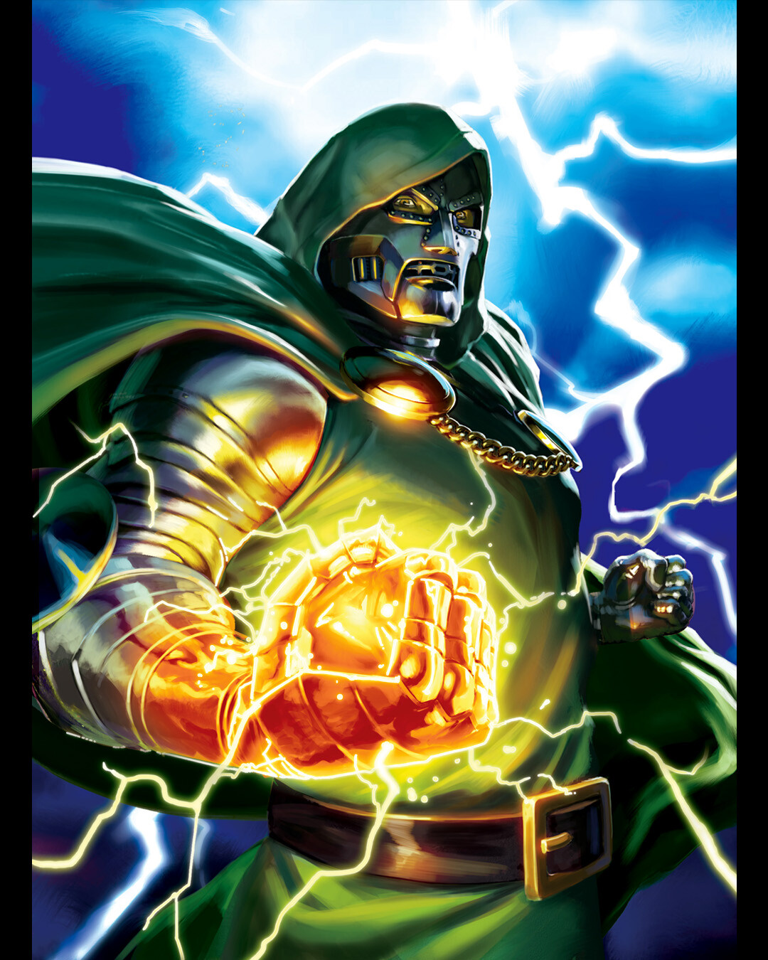 Beniamino Bradi - Dr Doom Marvel Flair 2024
