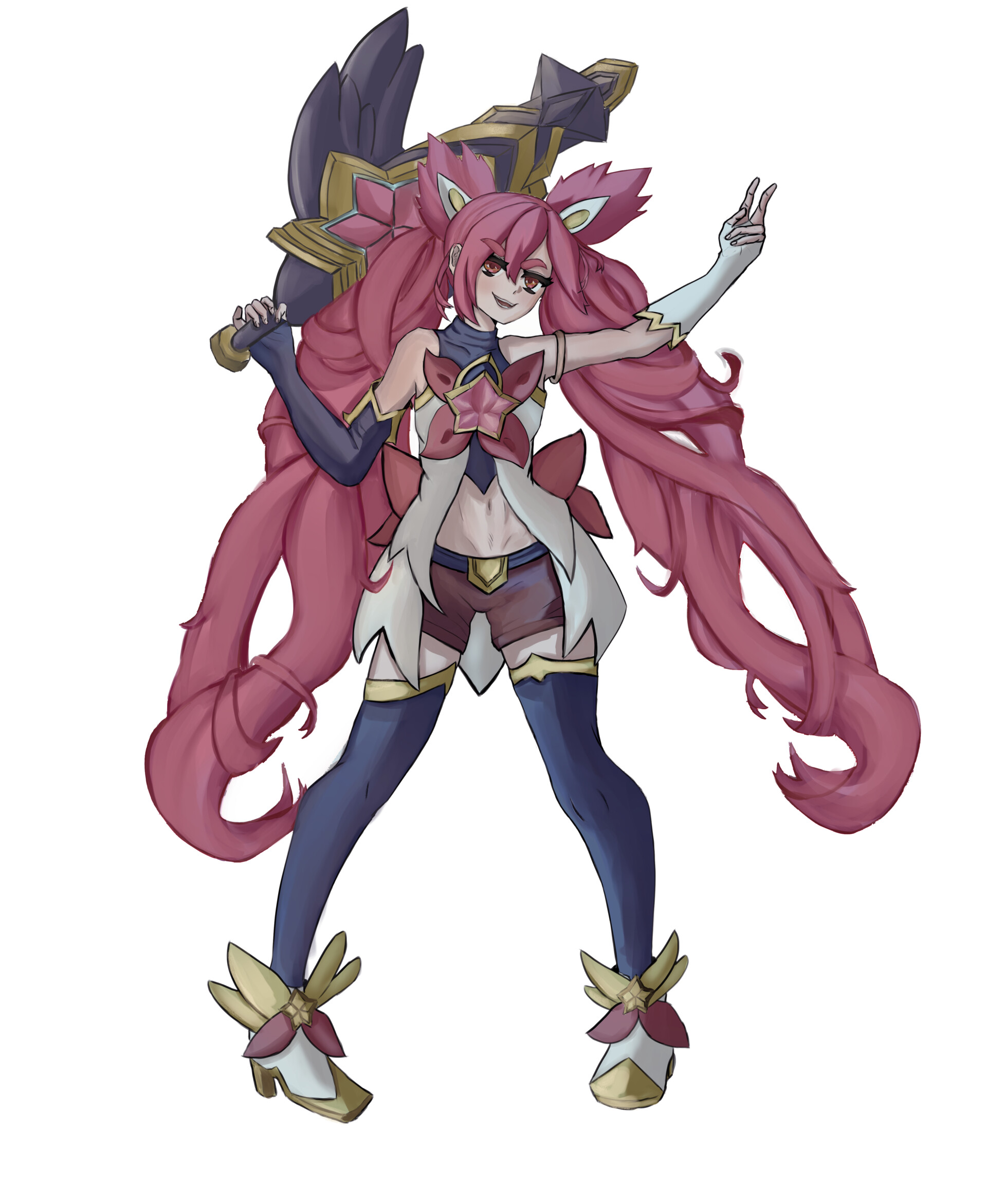 ArtStation - Jinx Star Guardian