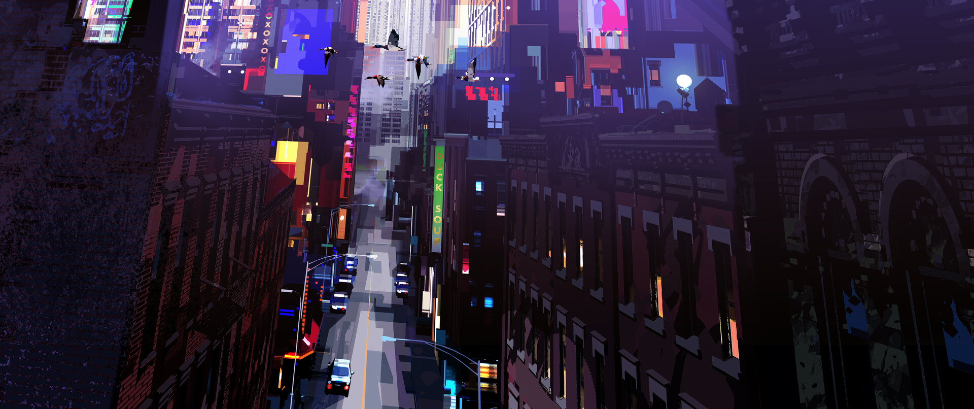 Neil Ross - Migration: Concept art.