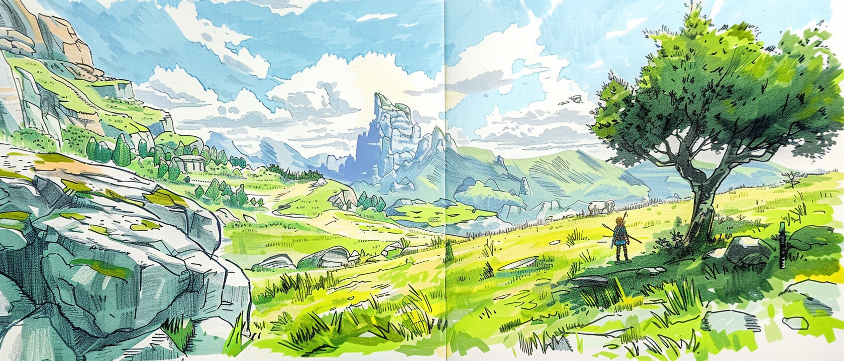 ArtStation - BOTW Album 173 : THANKS TO AI