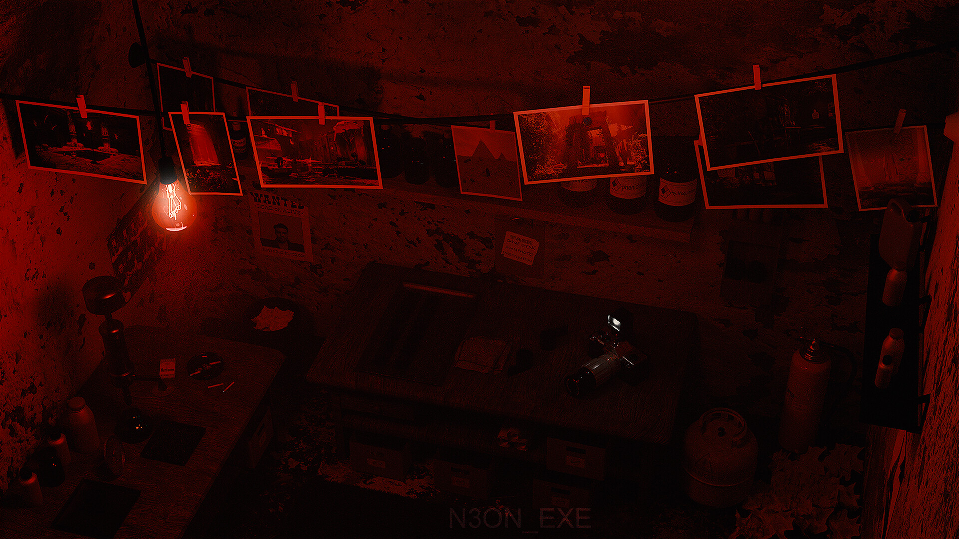 ArtStation - CALL OF DUTY RED ROOM 3D SCENE