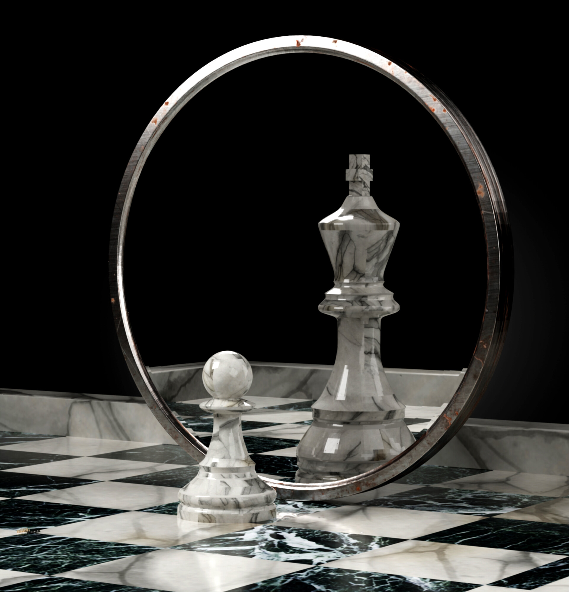 ArtStation - Chess Board Art