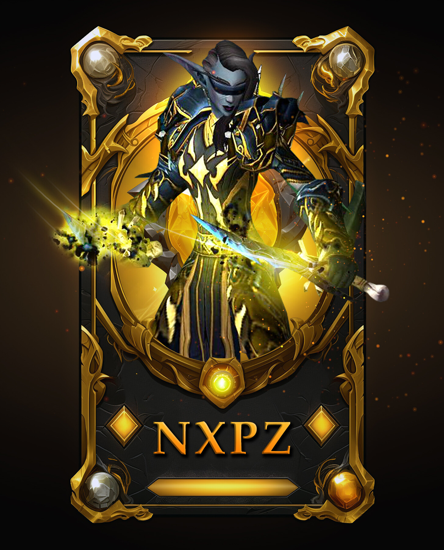 ArtStation - Rogue Character Card