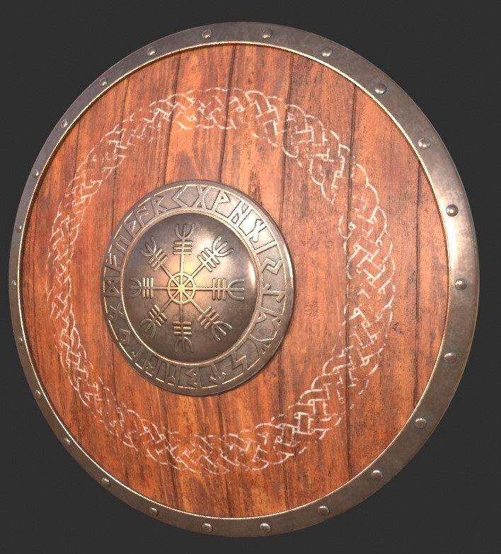 ArtStation - Warriors Shield