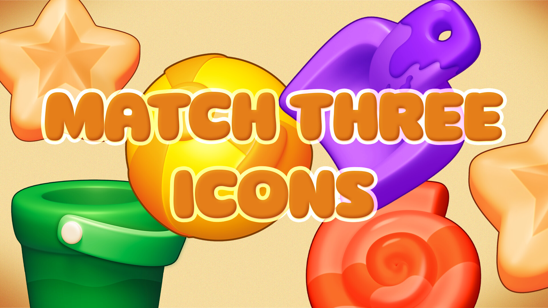 ArtStation - Match 3 icons set