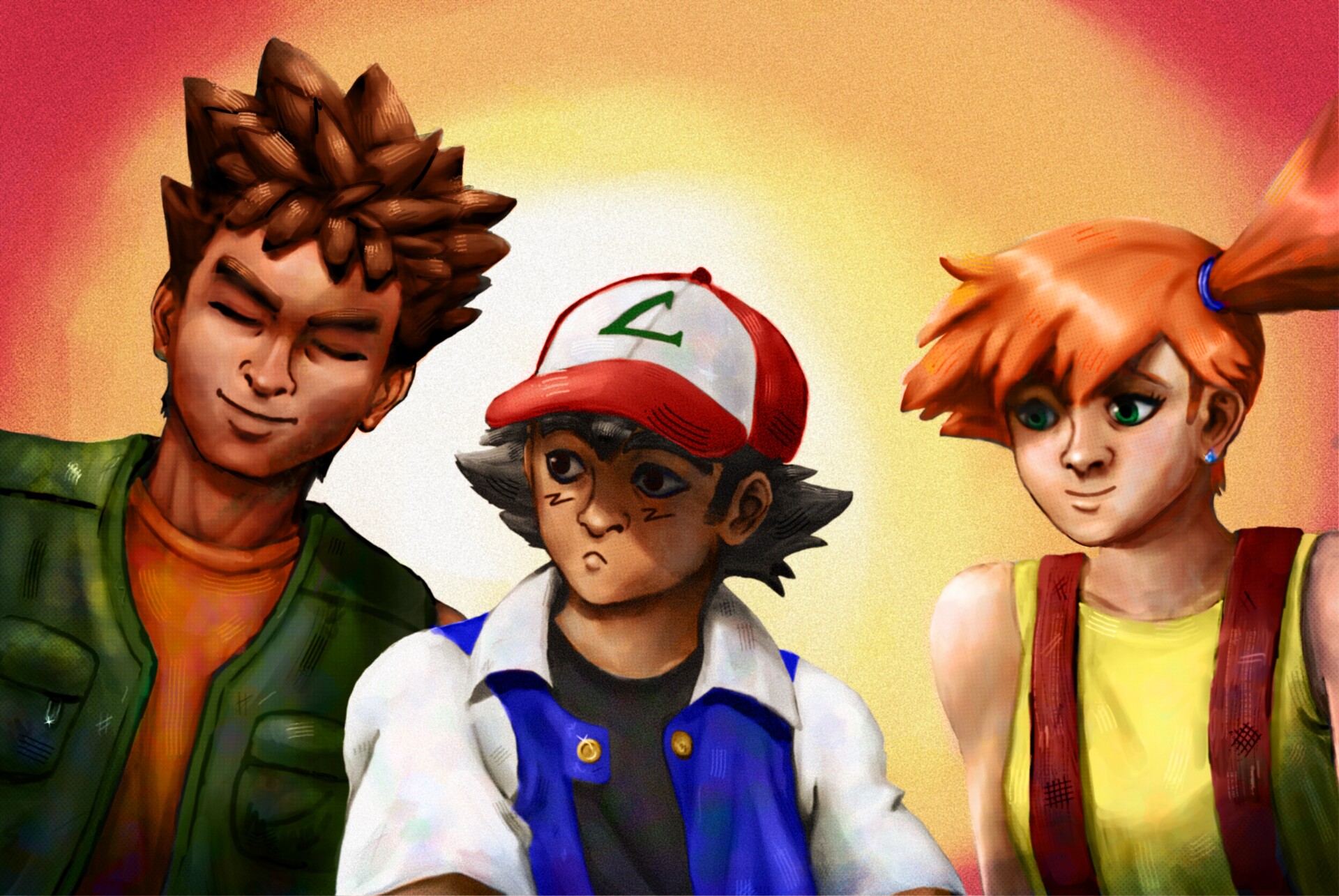ArtStation - Pokémon Original Trio