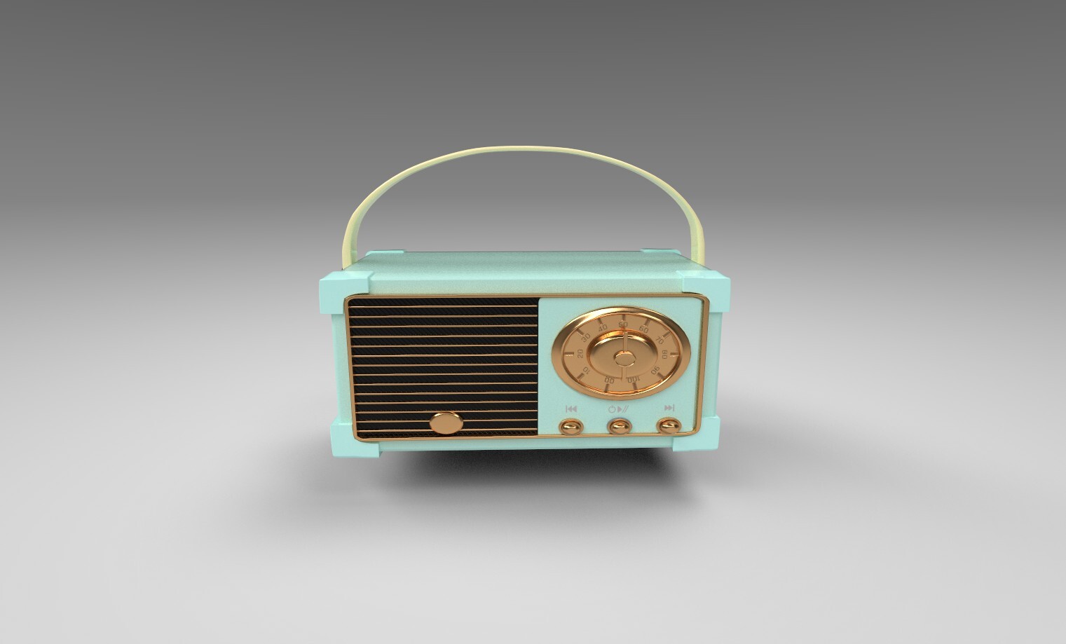 ArtStation - 3D Prop - Radio