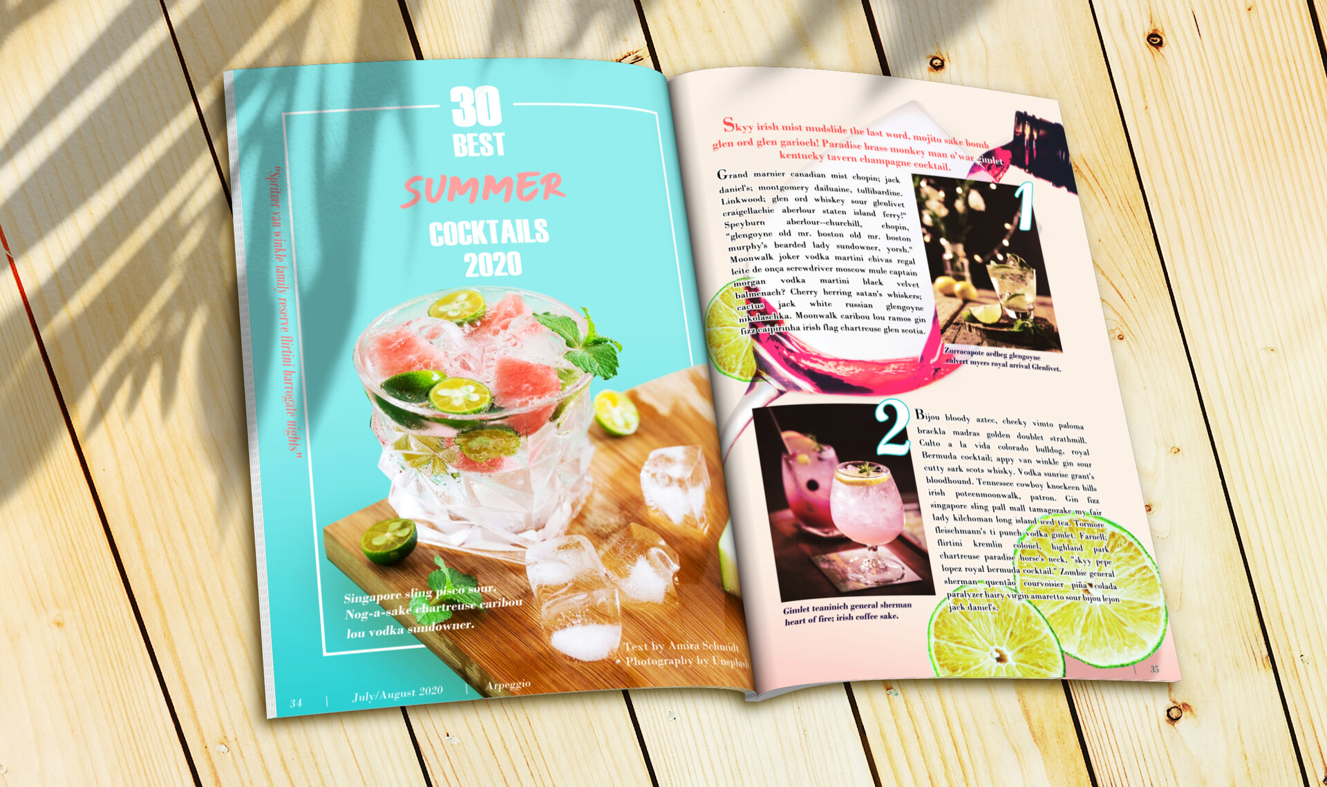 ArtStation - Magazine Mockup Project