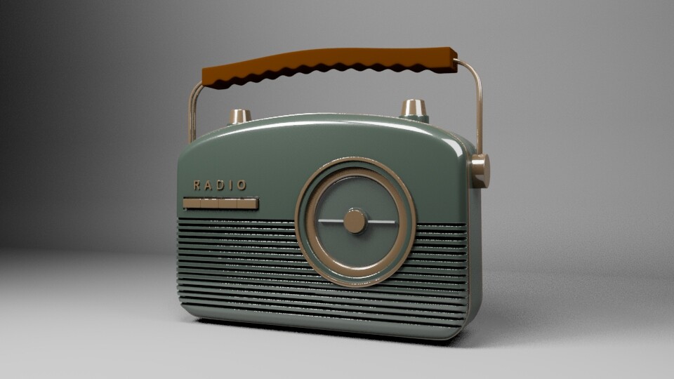 ArtStation - Radio Model