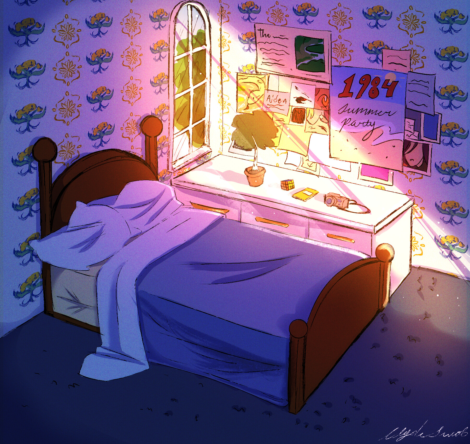 ArtStation - Aiden's Room