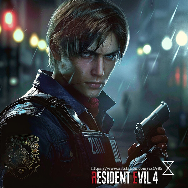 ArtStation - Resident Evil.BIOHAZARD-生化危机-4-粉丝艺术图-by (ruoxin zhang 张若昕) -06
