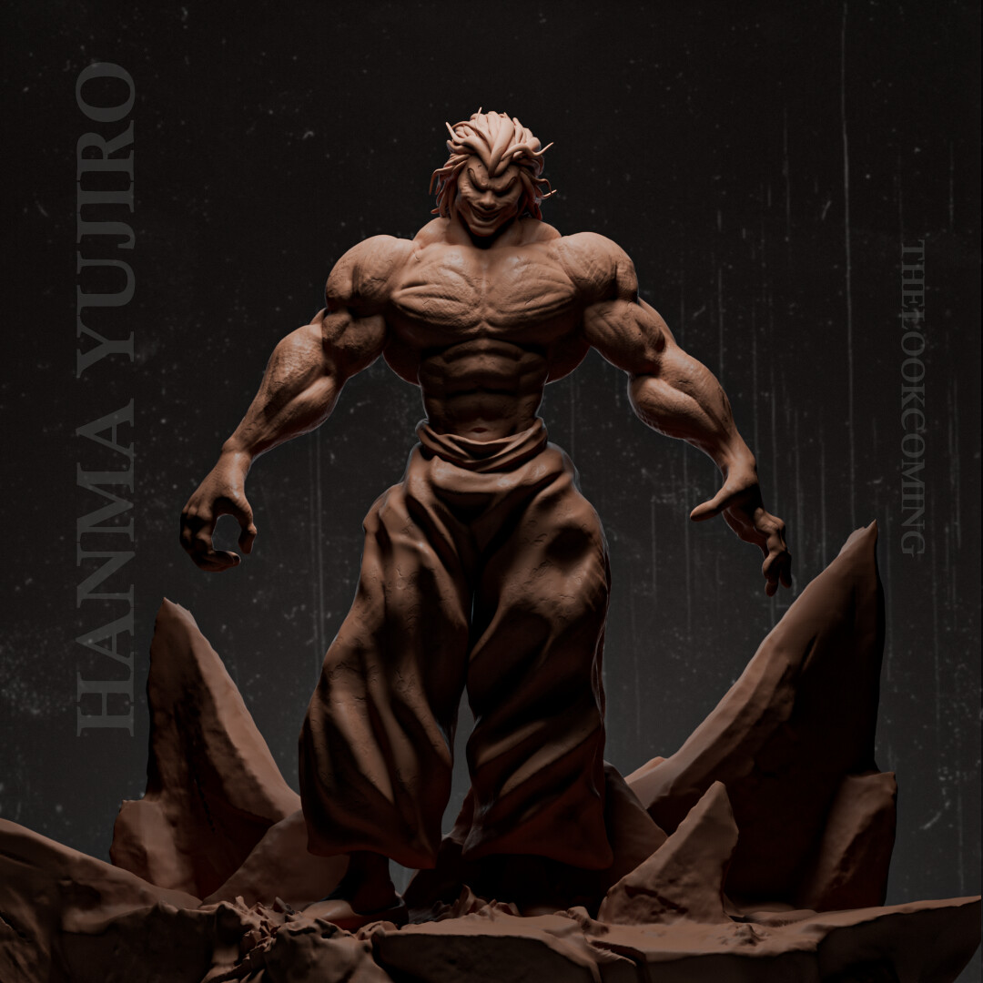 ArtStation - Modeling : Yujiro hanma Fanart