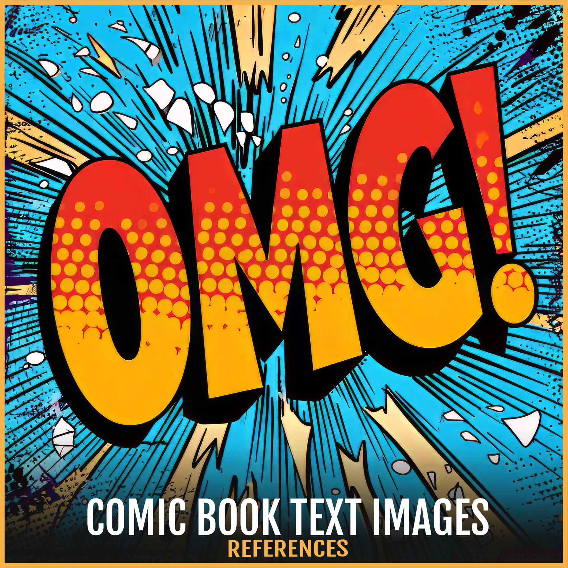 ArtStation - 505 Comic Book Text Images