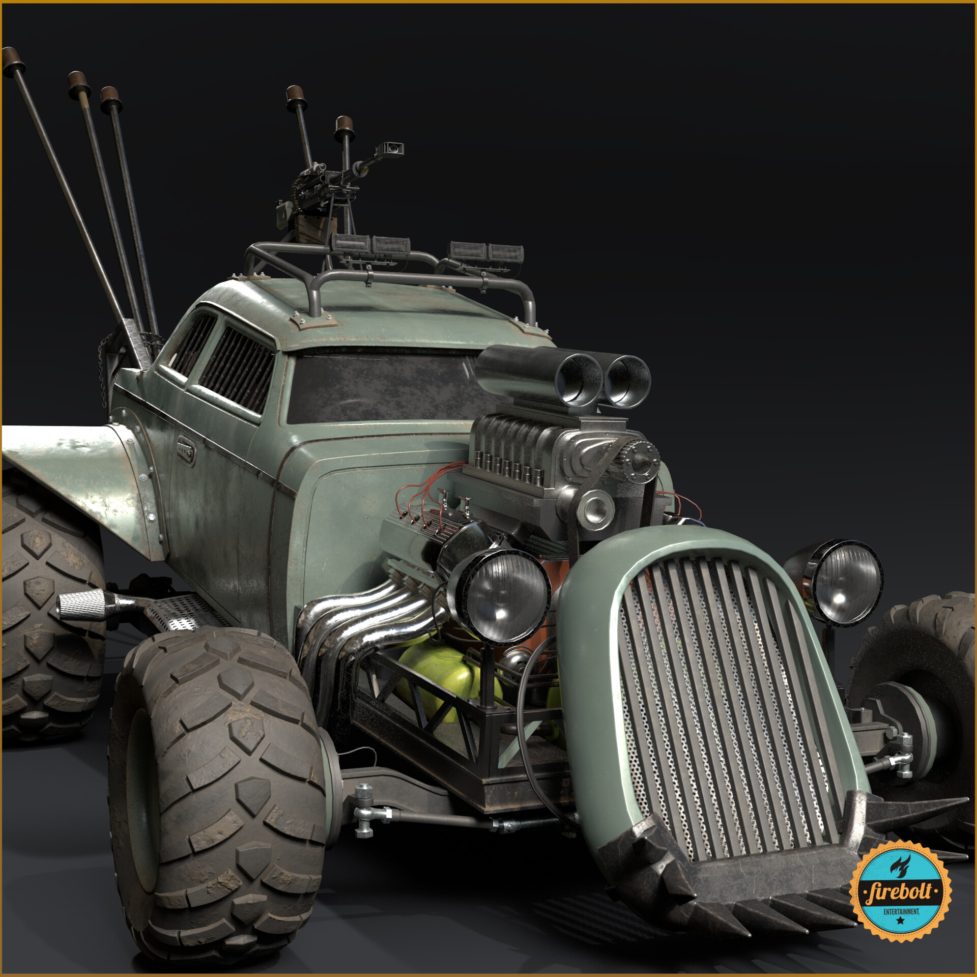 ArtStation - Rat Rod