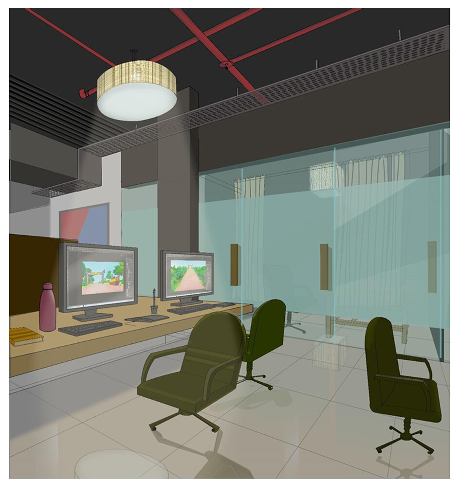 ArtStation - office interior