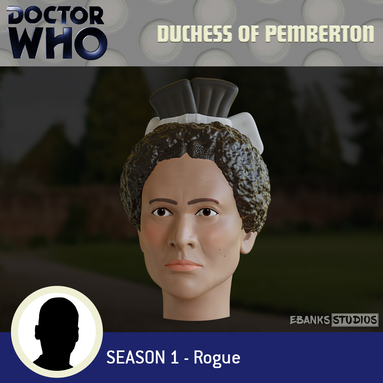 ArtStation - Duchess of Pemberton - Custom Doctor Who Figure Head