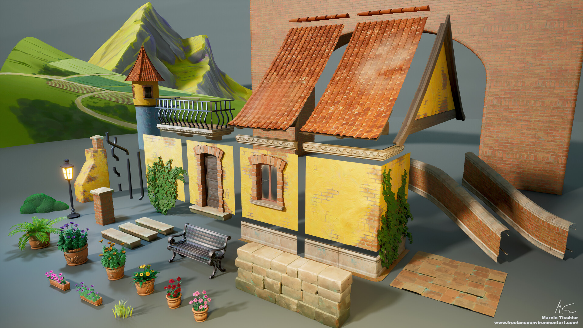 Marvin Tischler - Freelance Environment & Texture Artist - Stylized ...