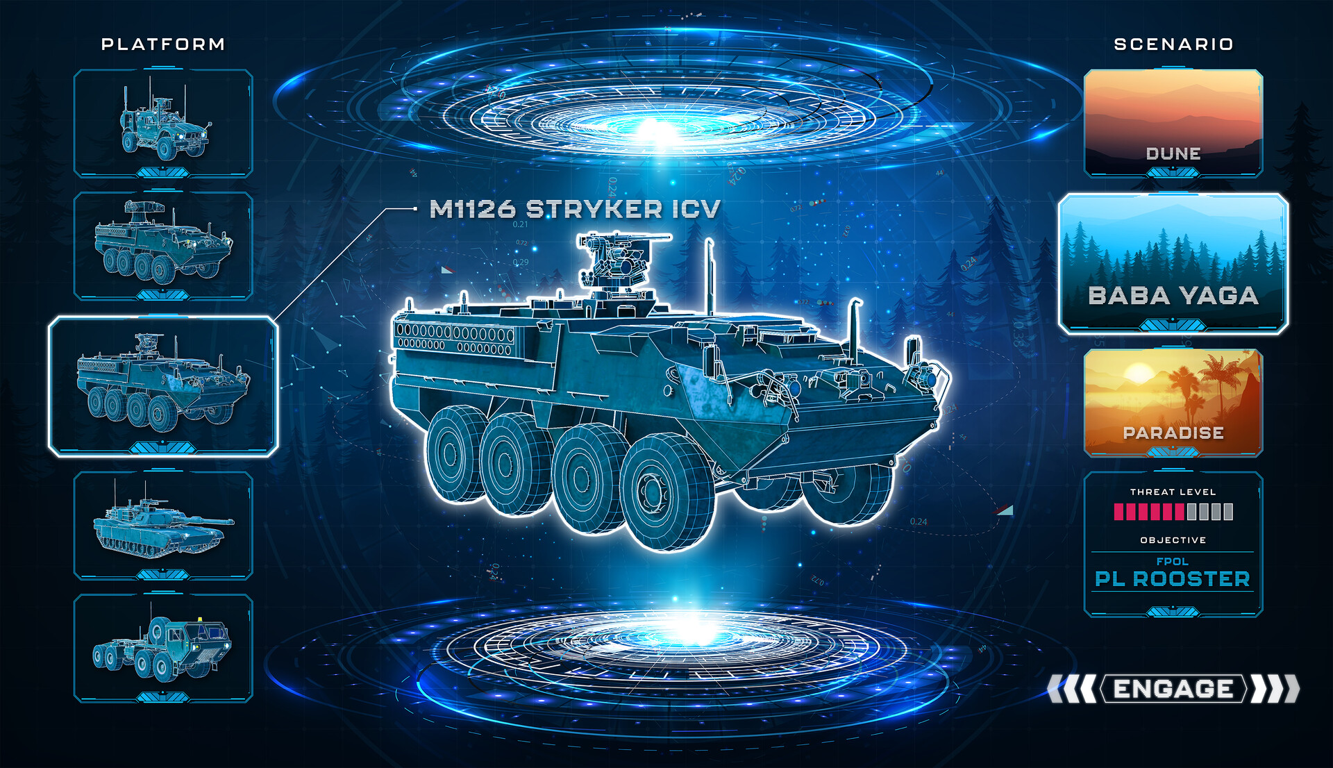 ArtStation - Operations Loadout Screen