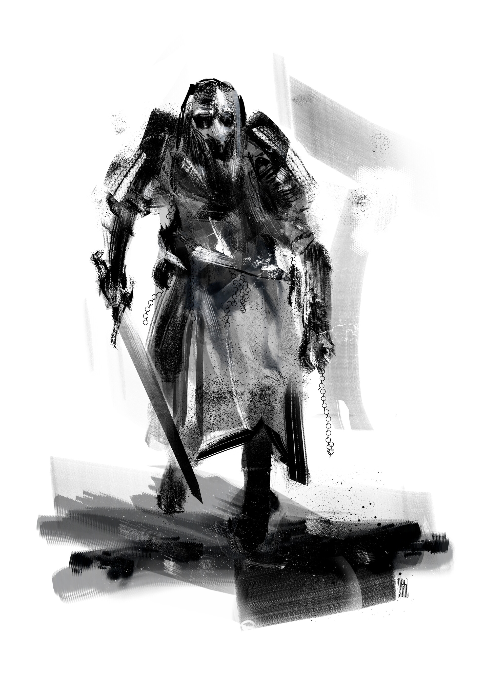 ArtStation - Soldier Sketch