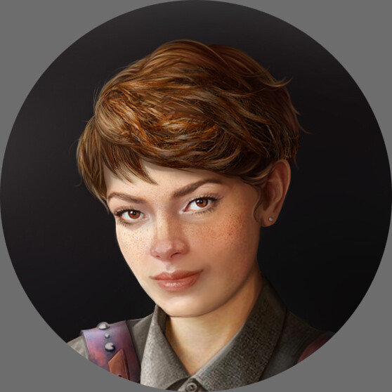 ArtStation - character portrait for HOPA game