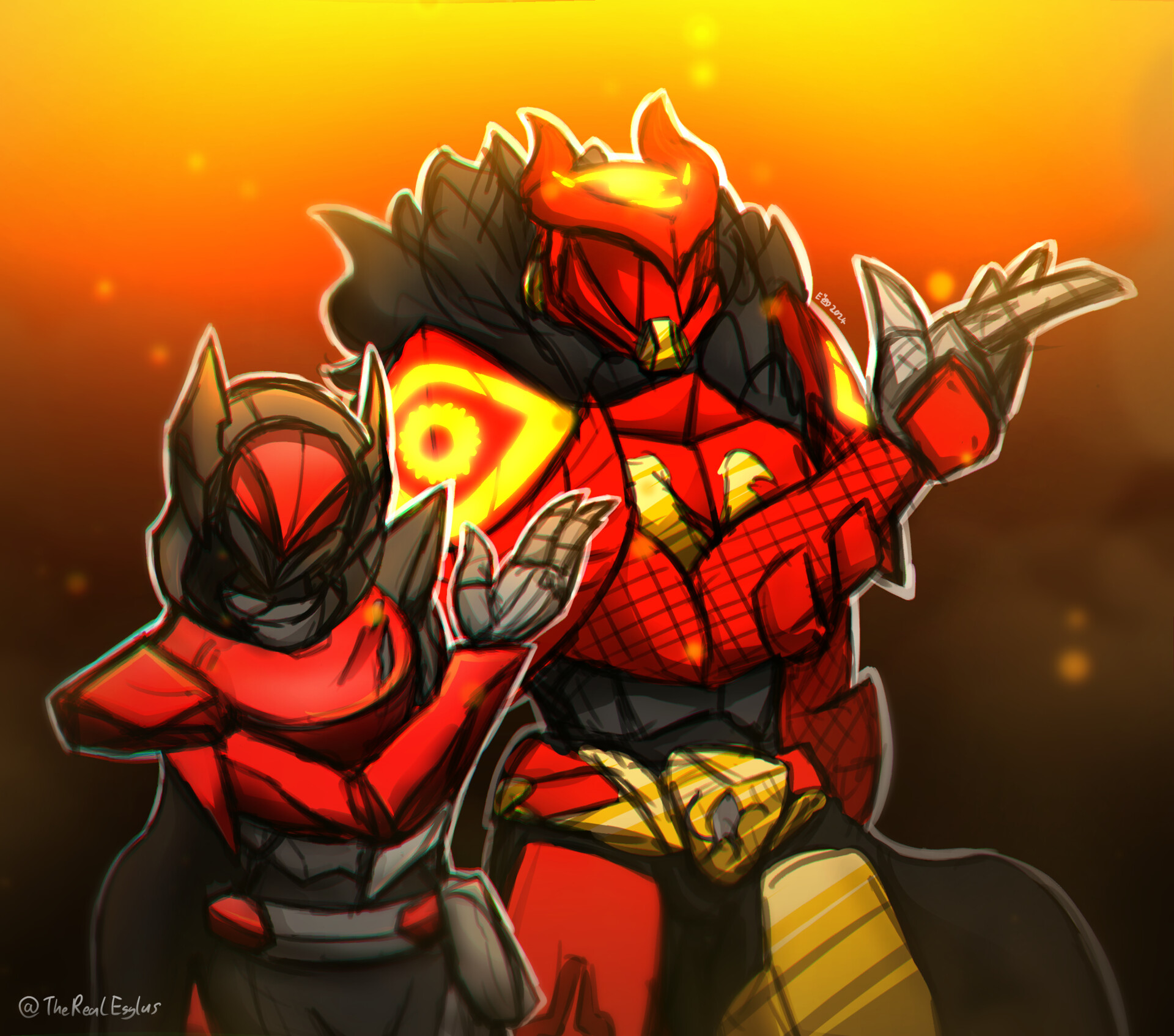 ArtStation - Destiny Anime Pose (Commission)