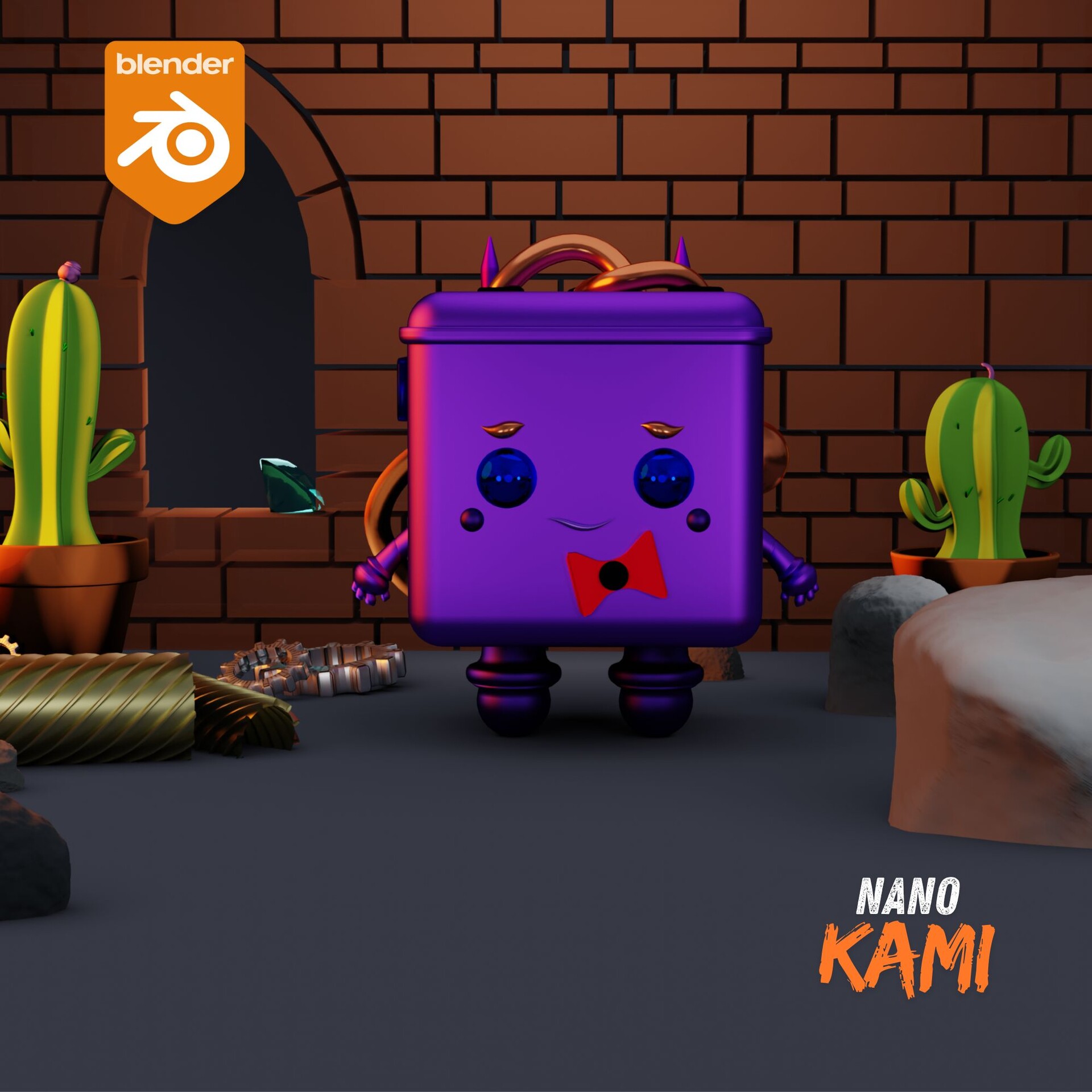 ArtStation - Cubi el cubito