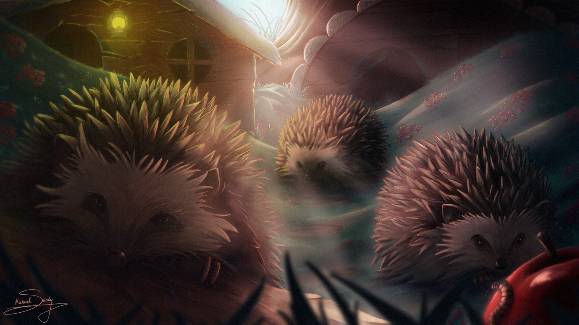 ArtStation - Hedgehogs