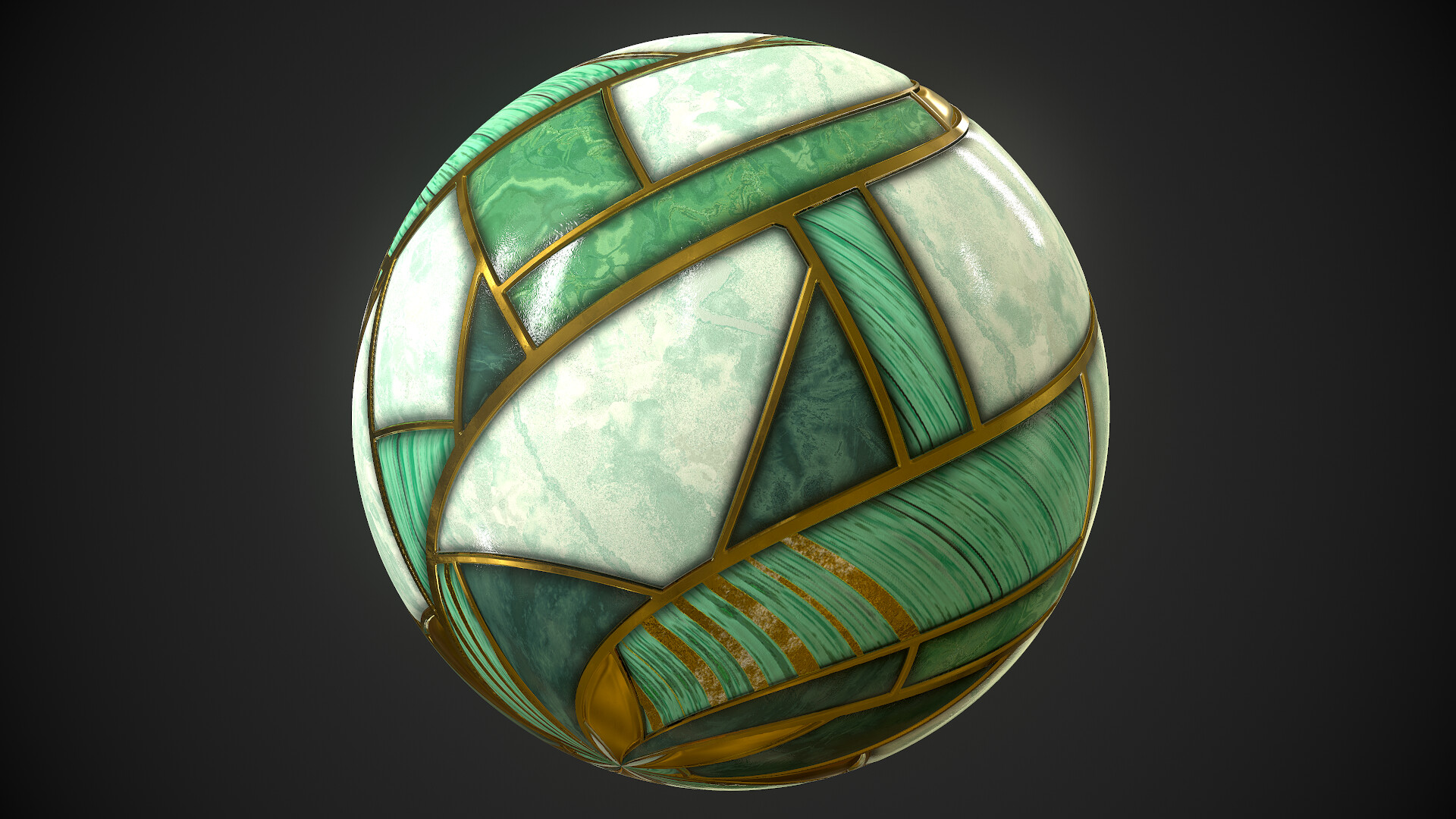 ArtStation - Green Tiles