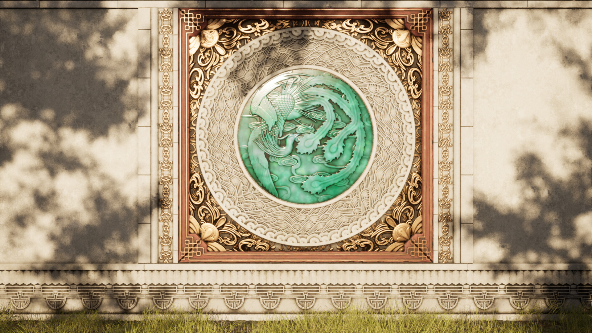 ArtStation - Ornate Wall Decore Material