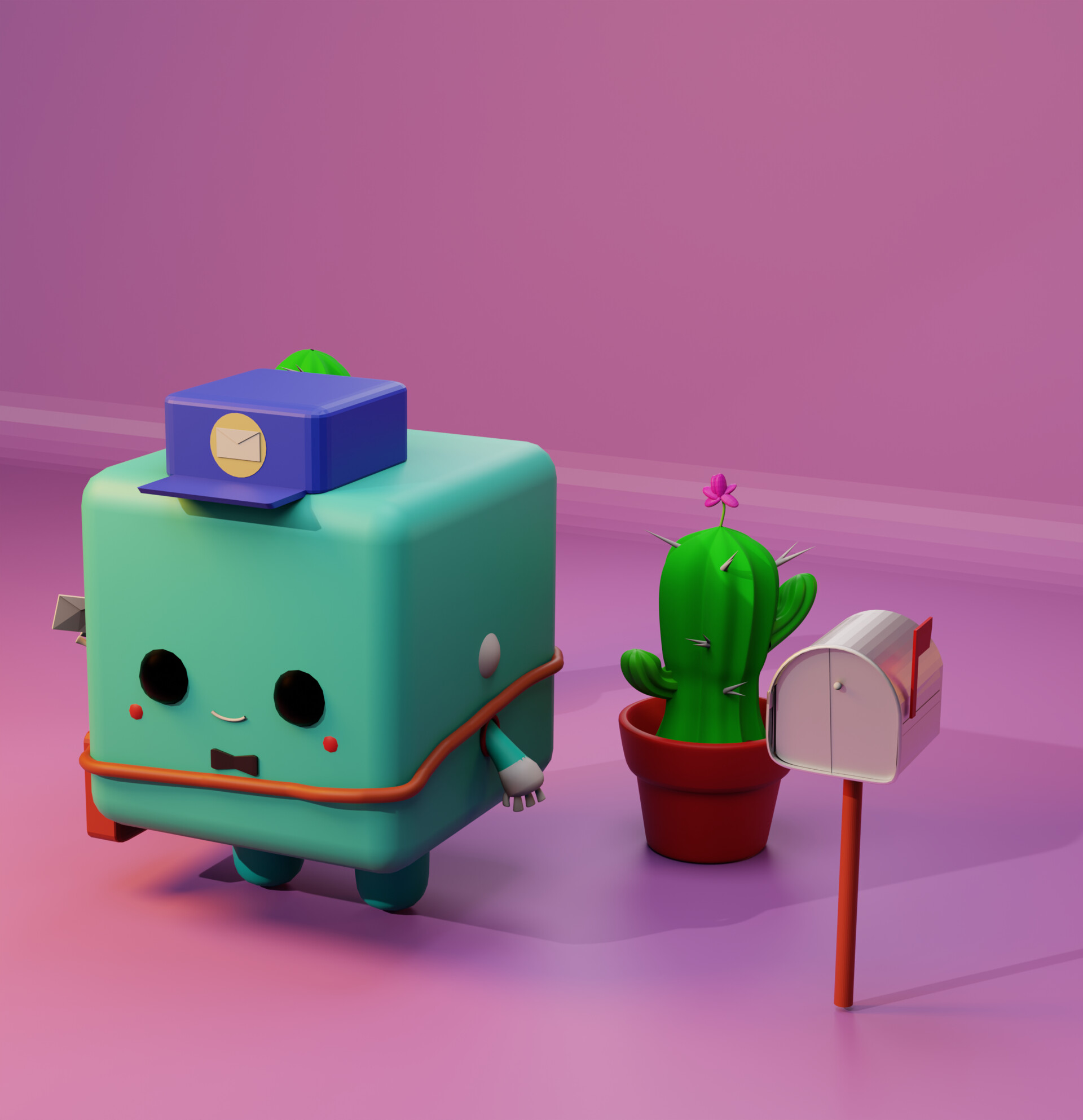 ArtStation - Cubito Cartero