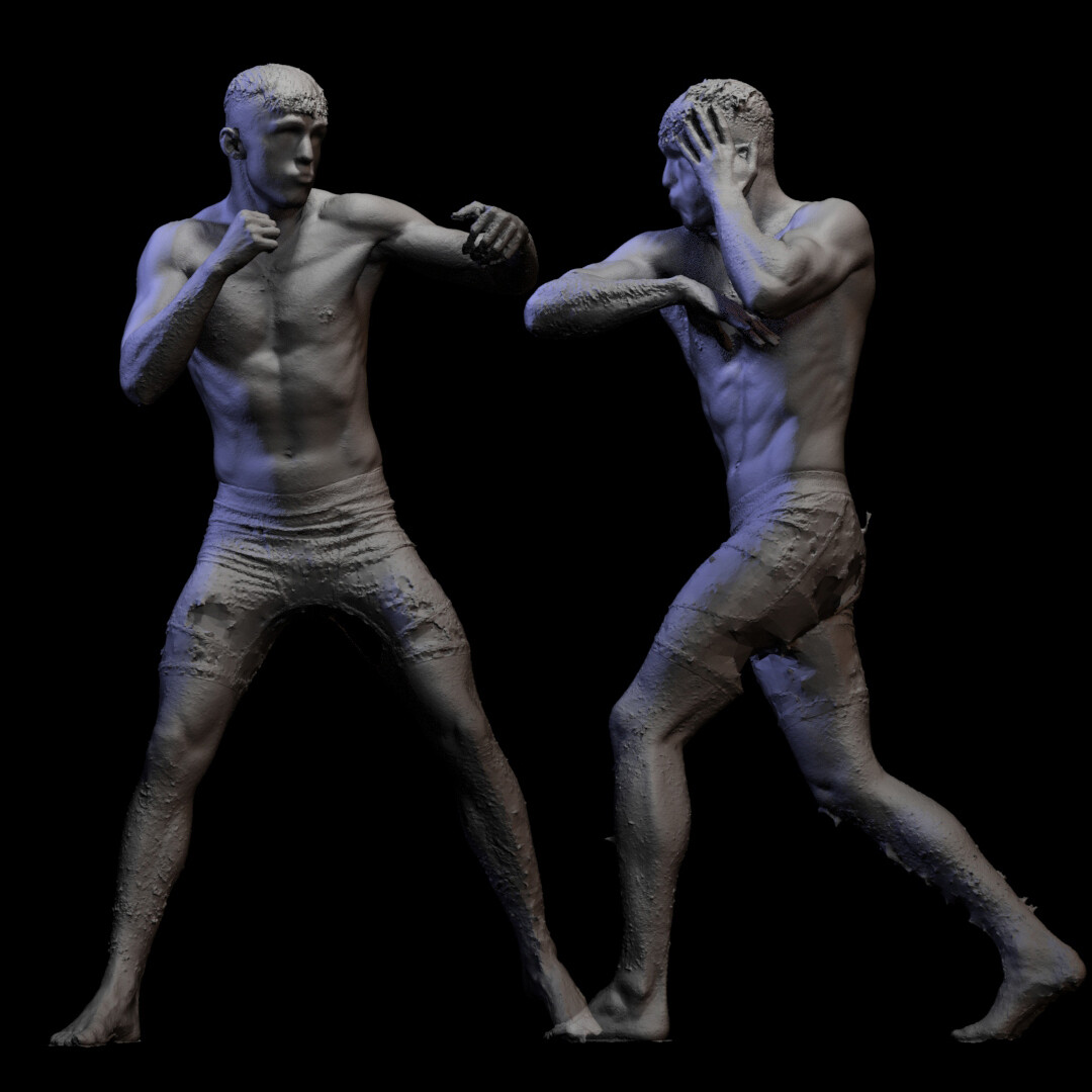 ArtStation - Muscle references for 3D sculptors vol. 227