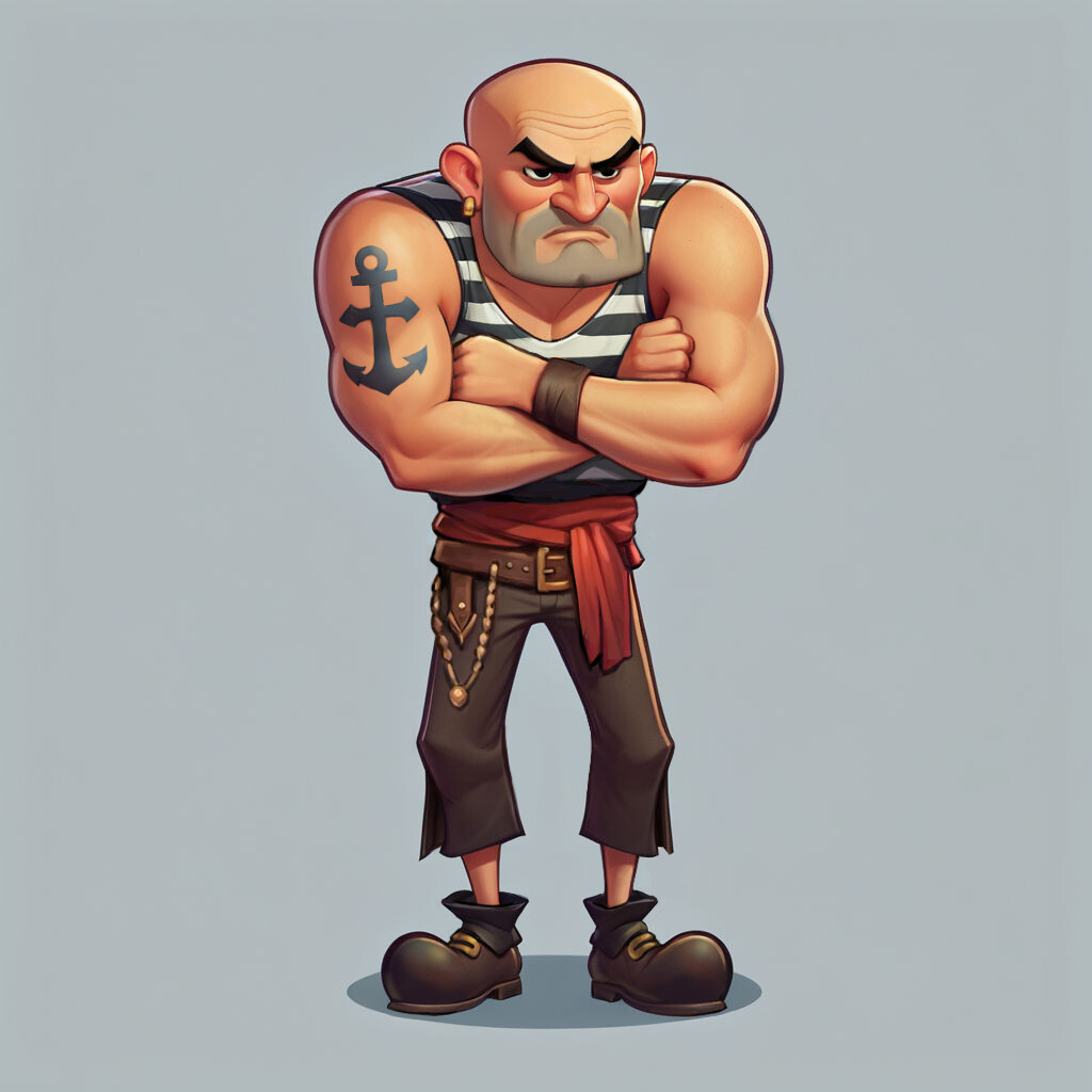 ArtStation - Pirate character design (+AI)