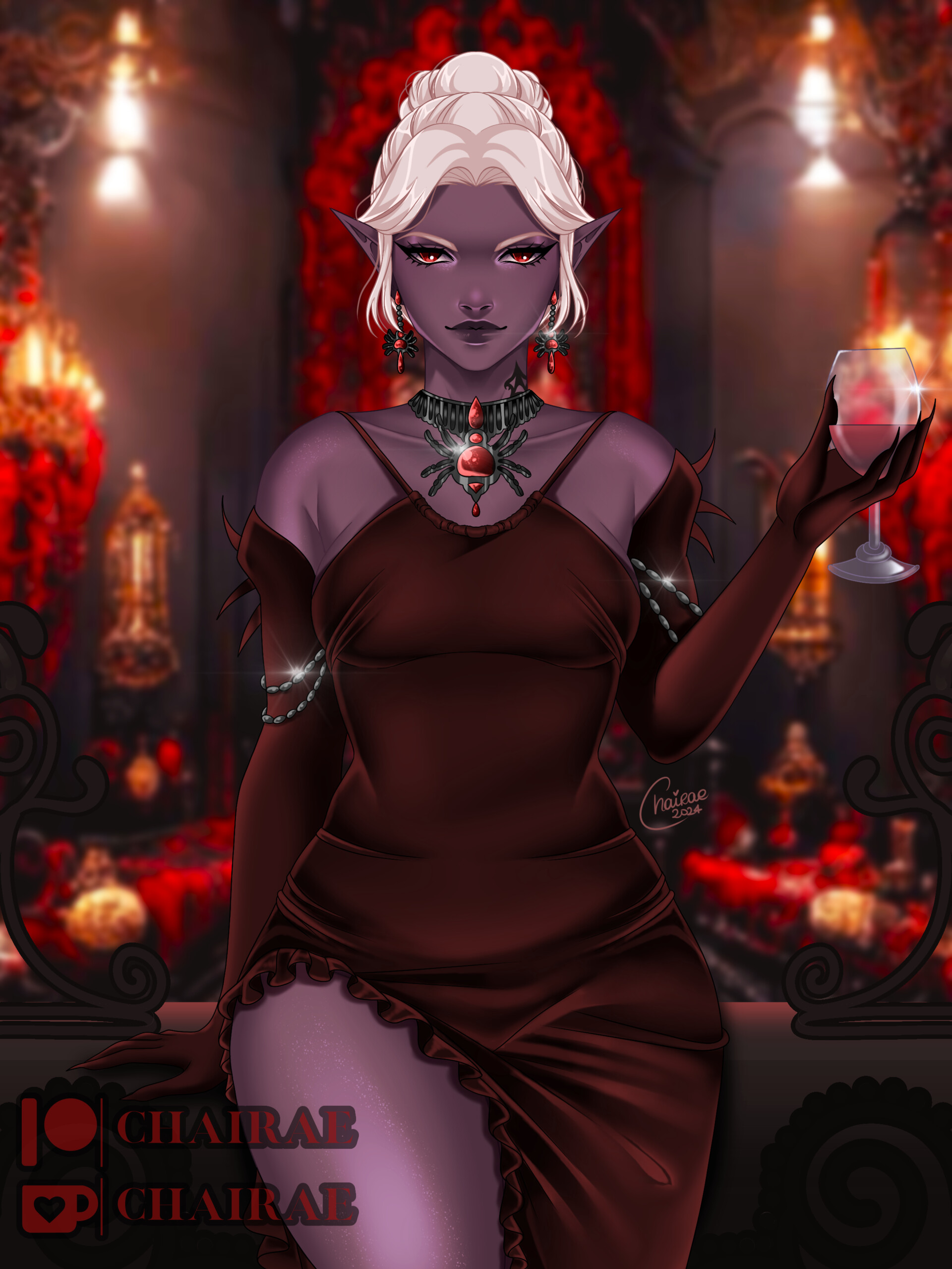 ArtStation - Mistress Minthara - Baldur's Gate 3