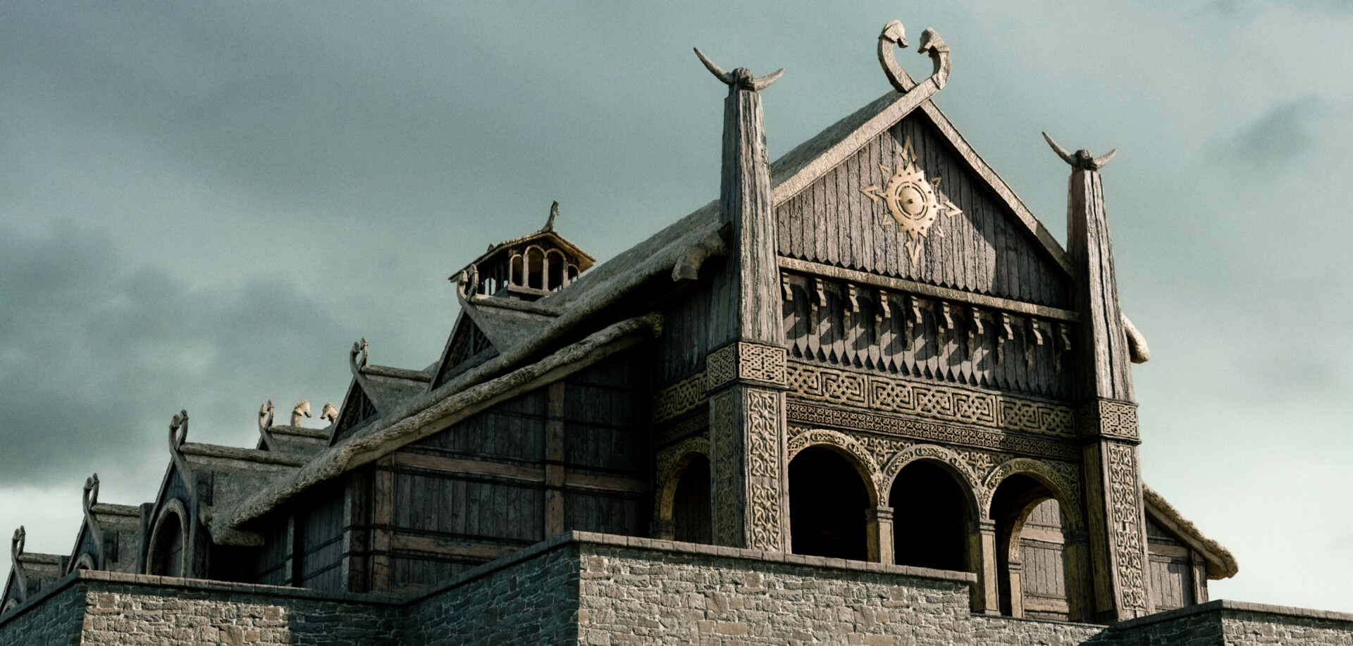 ArtStation - Meduseld, the Golden Hall of Edoras