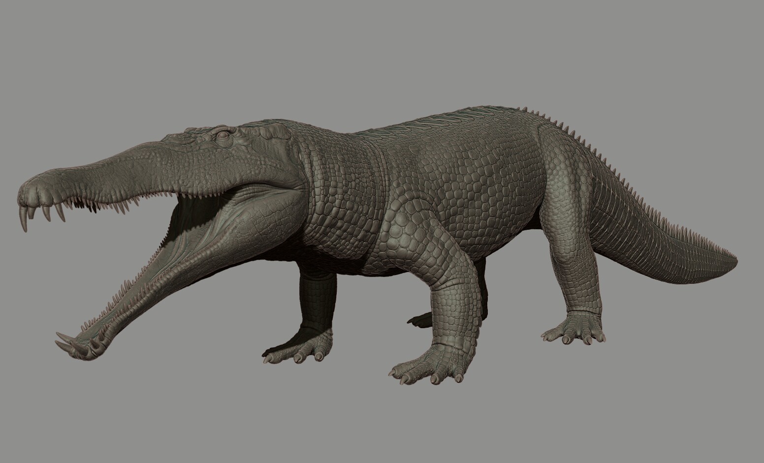 Fernando Usabiaga Bustos - Smilosuchus Gregorii / Facts Dinosaurs