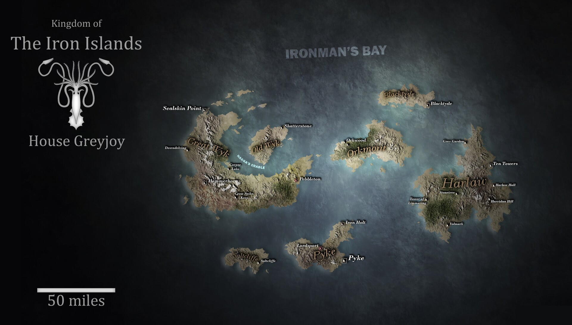 ArtStation - The Iron Islands